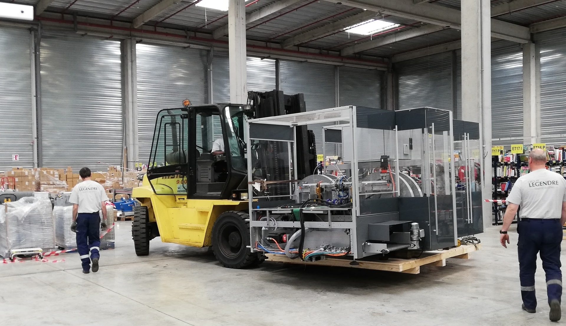 Transfert industriel : comment déplacer ses machines